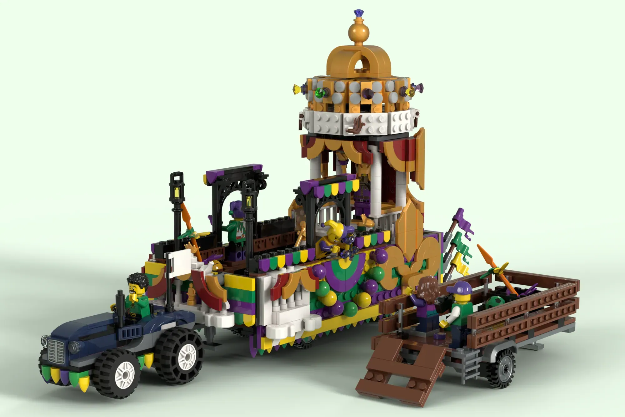 Mardi Gras Float - Krewe of Brix! | LEGO® Ideas