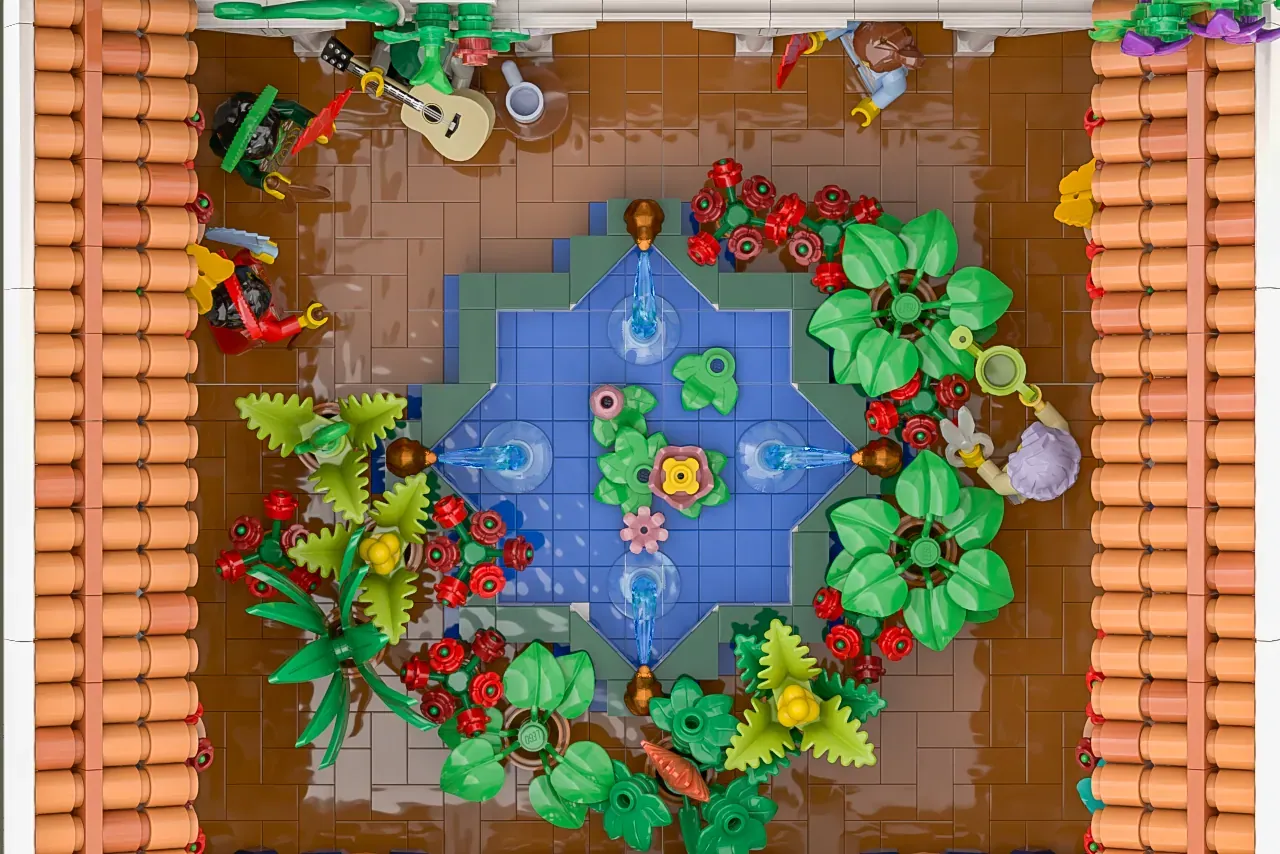 Andalusian Patio: The Flamenco Dancers. | LEGO® Ideas