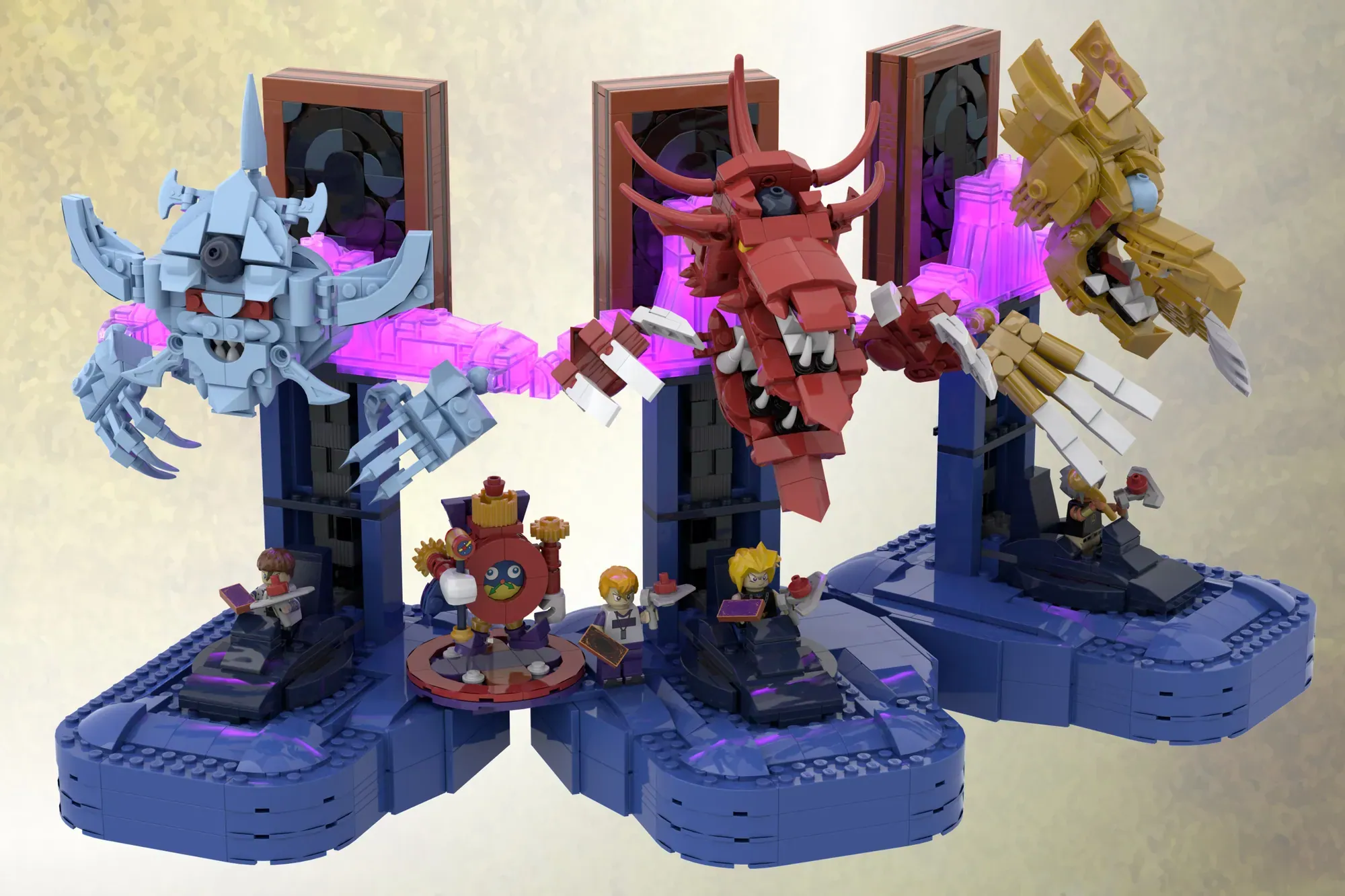 Battle City Finalists: The Three Egyptian Gods | LEGO® Ideas