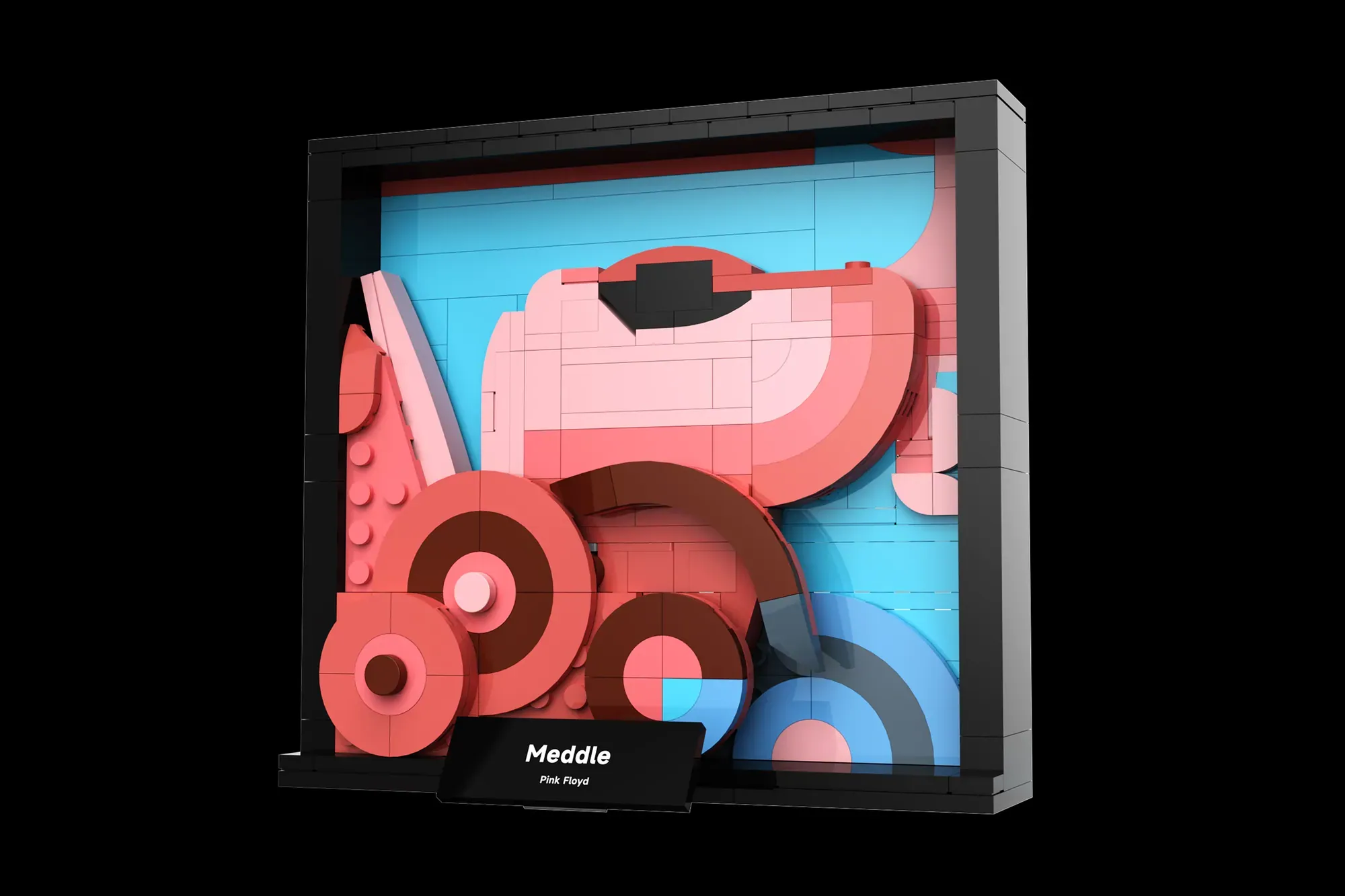 Pink Floyd Album Art Display Model | LEGO® Ideas