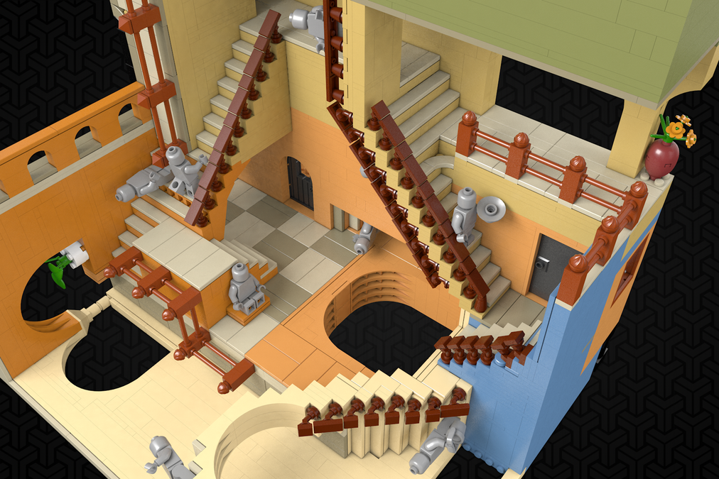 Relativity, M.C. Escher | LEGO® Ideas