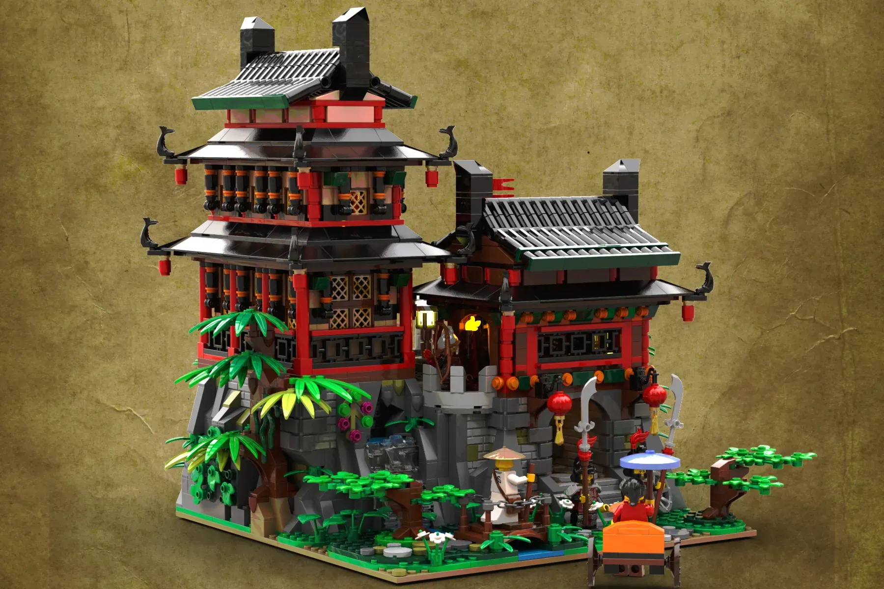 Red Dragon Castle | LEGO® Ideas