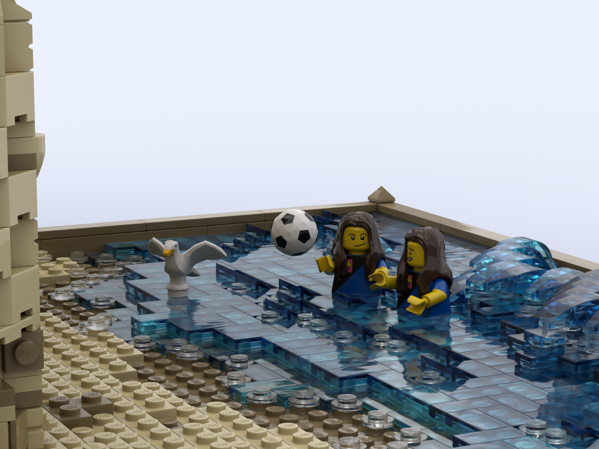 LEGO IDEAS - Sand Castle by the Sea