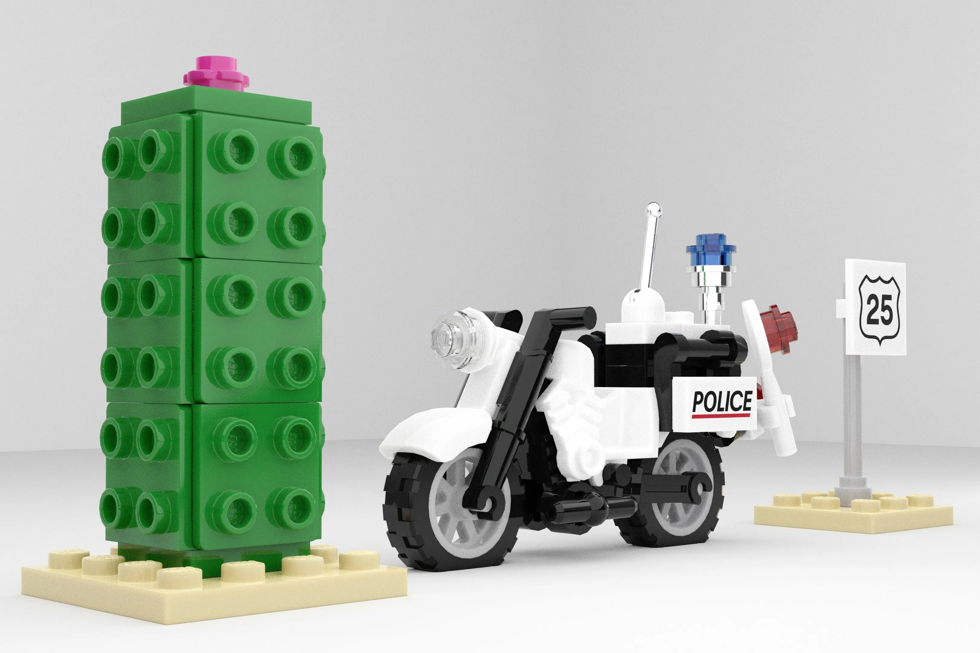 Classic Car on the Highway | LEGO® Ideas