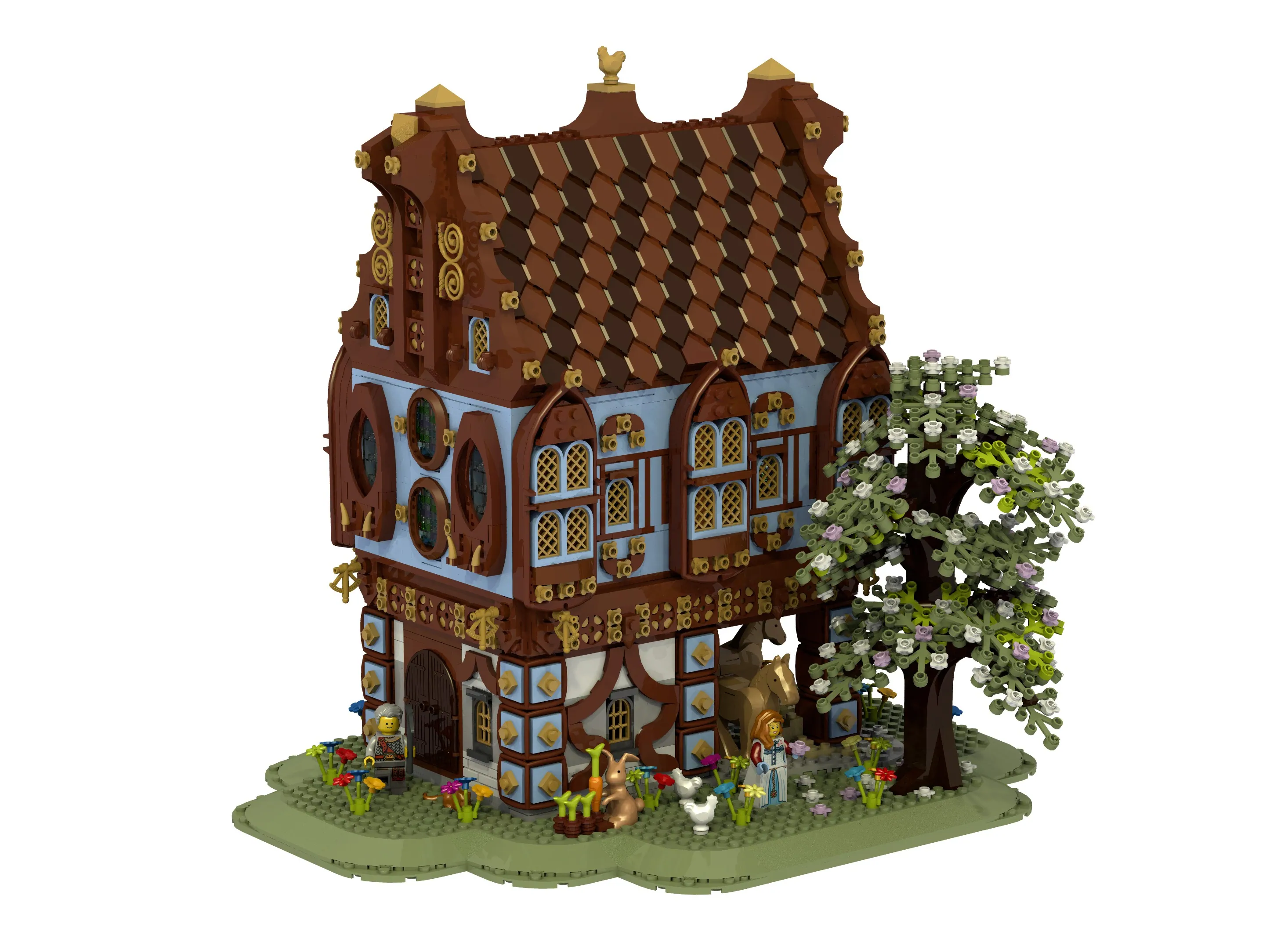 Medieval Knight House | LEGO® Ideas