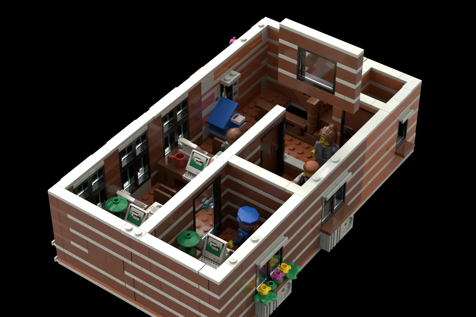 Post Industrial Police Station | LEGO® Ideas