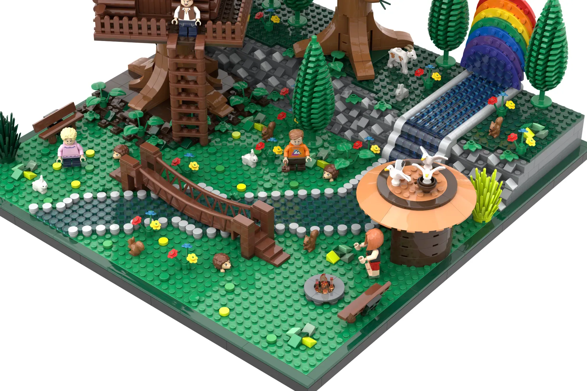 Sleeping in a Treehouse | LEGO® Ideas