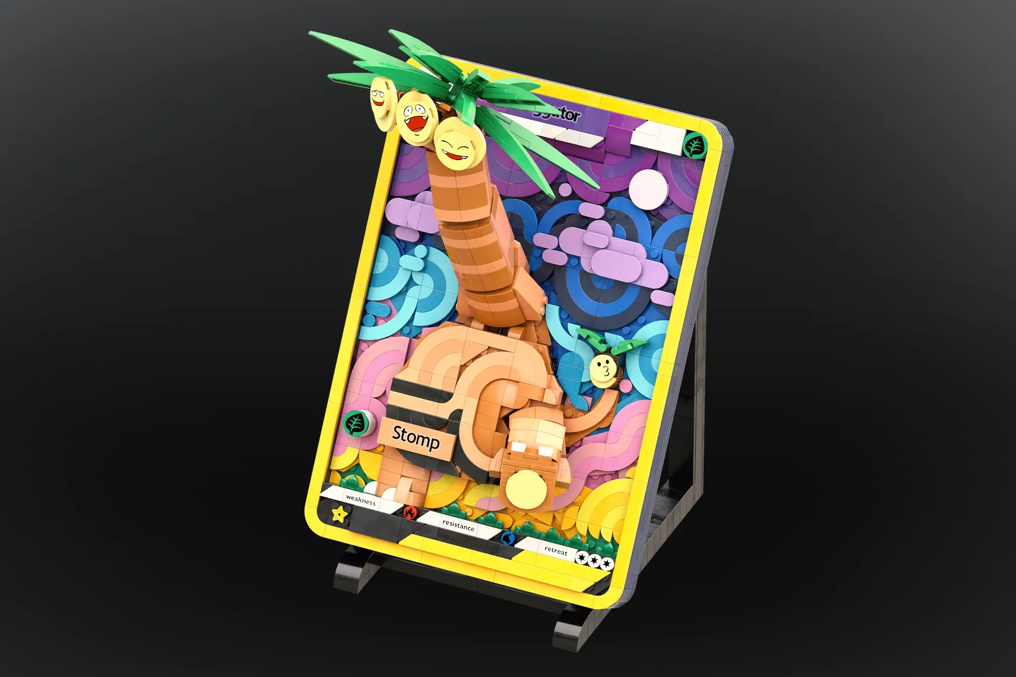 Alolan Exeggutor Uses Stomp! | LEGO® Ideas