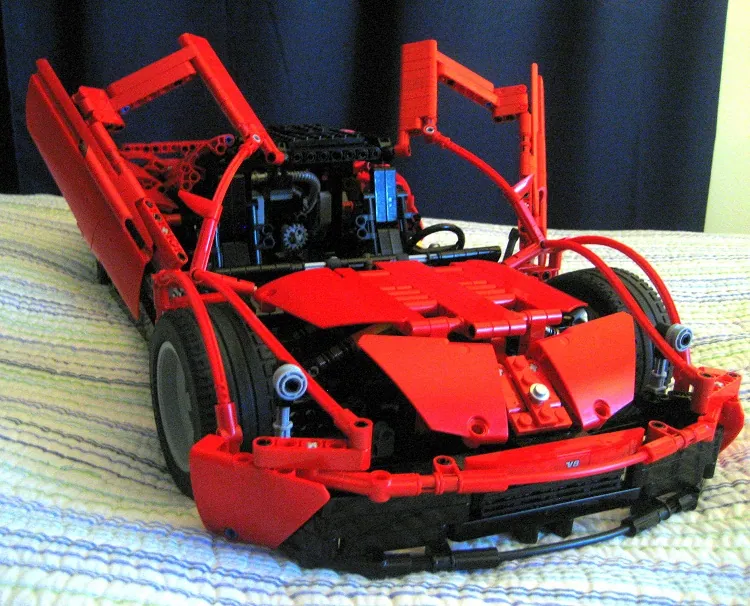Red Supercar | LEGO® Ideas