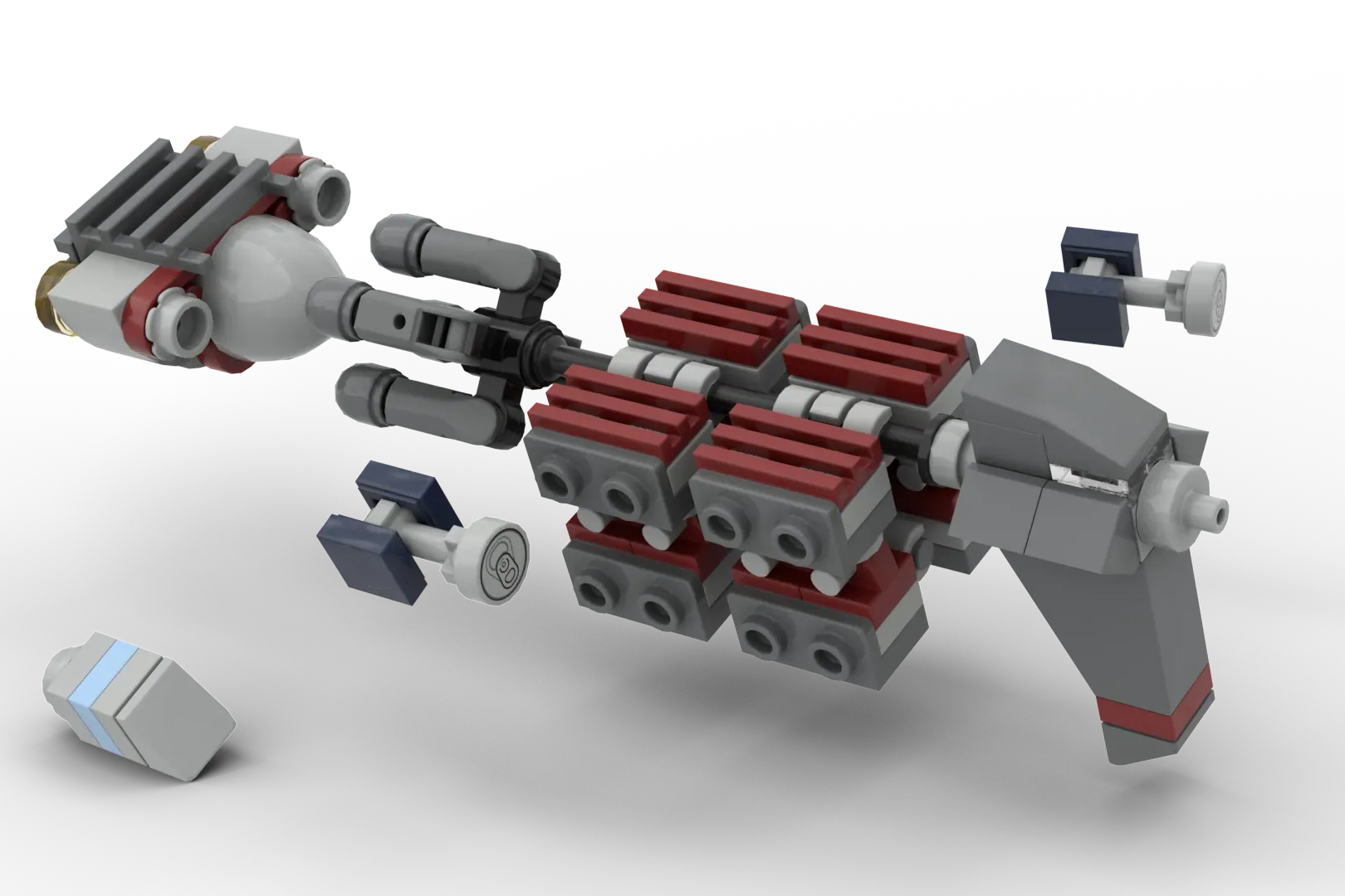 Escape Velocity: IDA Frigate | LEGO® Ideas