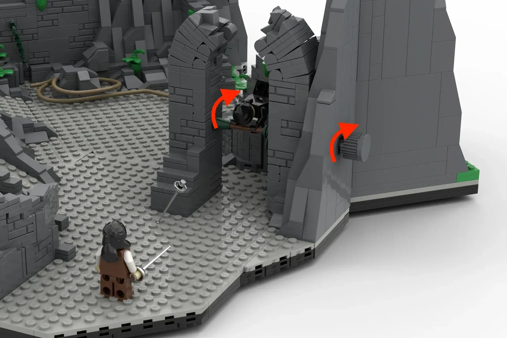 The Princess Bride: Castle Ruins Duel | LEGO® Ideas