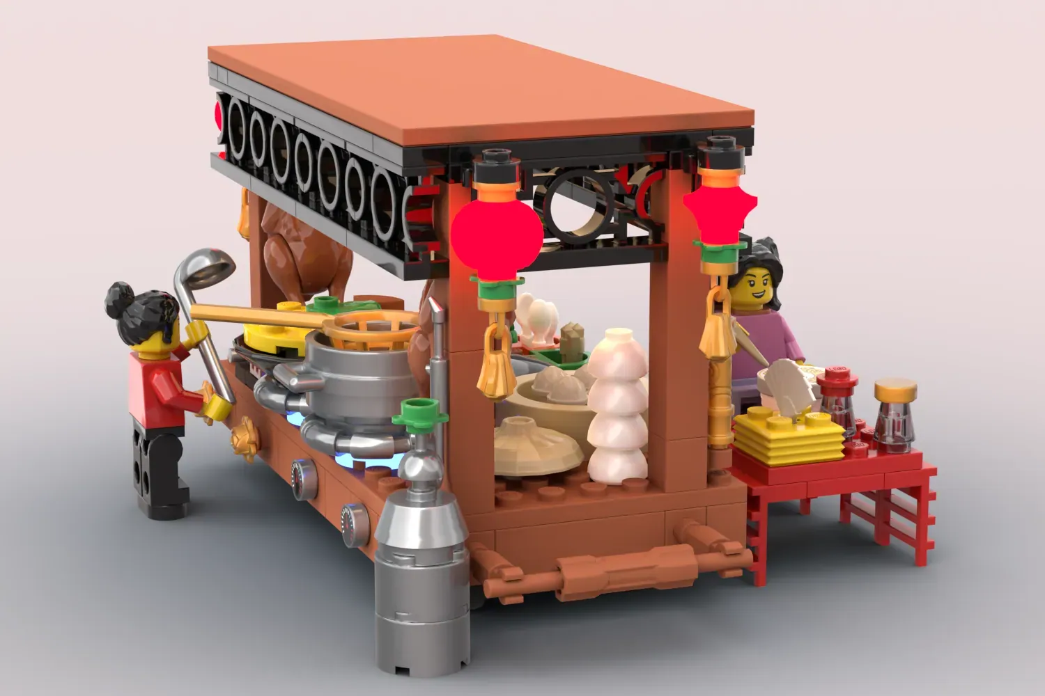 Asian Noodle Cart | LEGO® Ideas