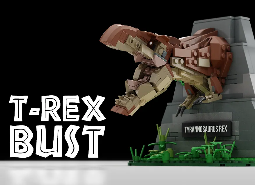 Tyrannosaurus Rex Bust | LEGO® Ideas
