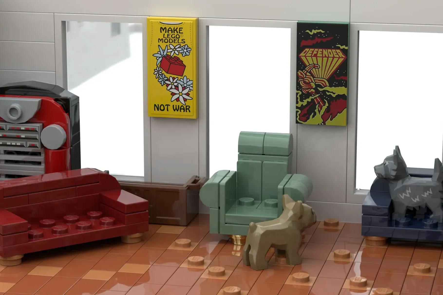 The Square and Rectangle House | LEGO® Ideas