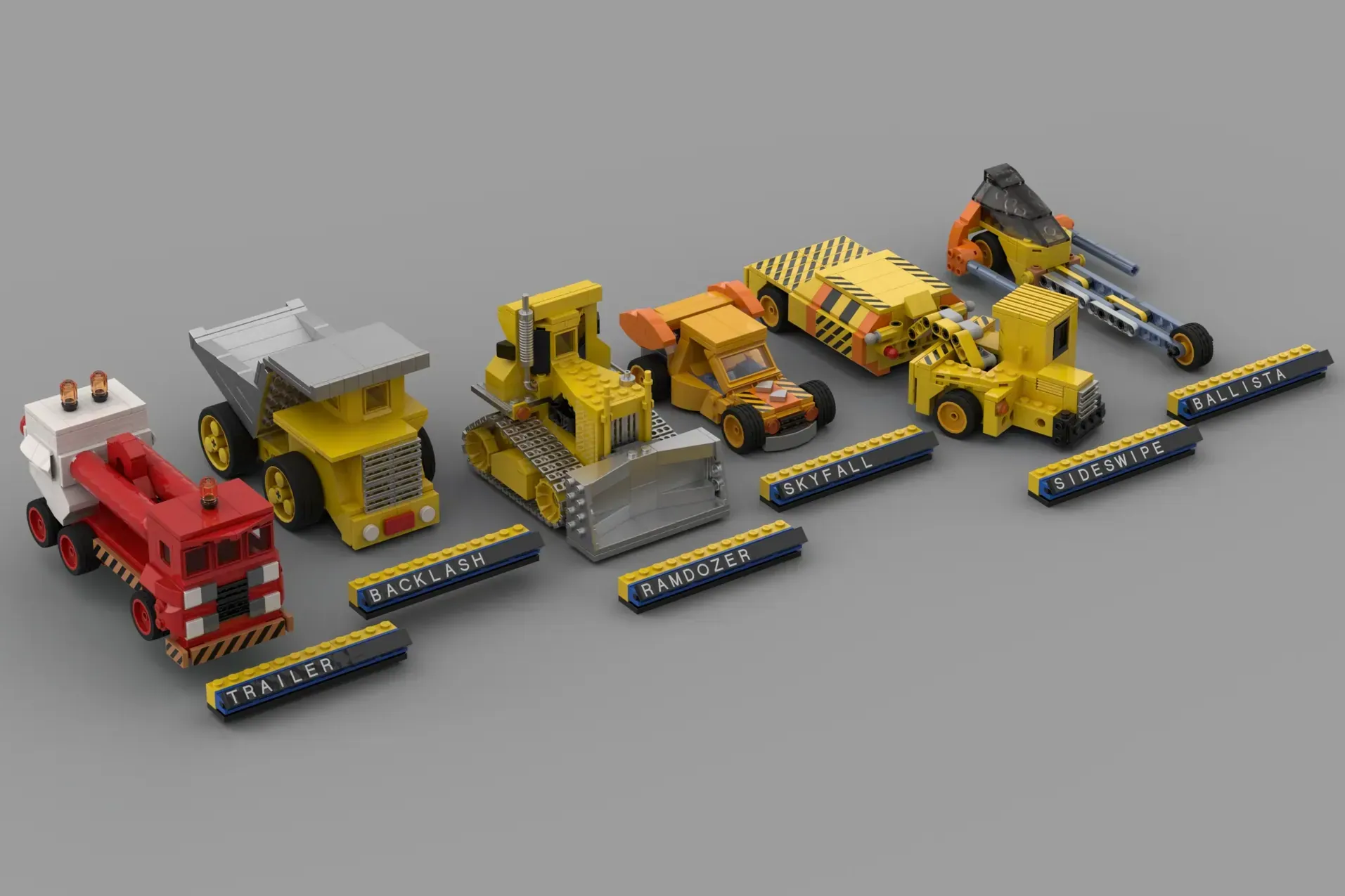 N64 "Blast Corps" Vehicles Set | LEGO® Ideas