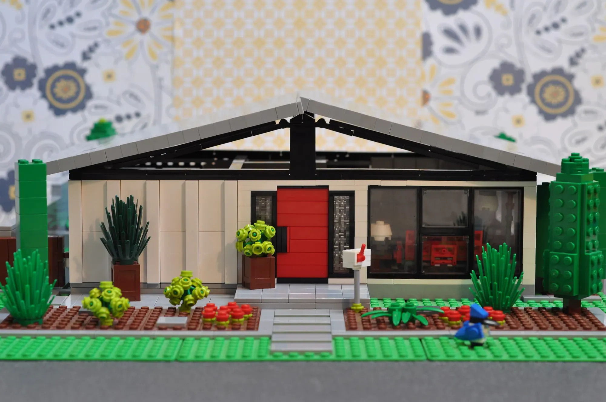 Mid-Century Modern Bungalow | LEGO® Ideas
