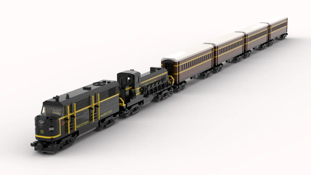 Western Maryland Scenic Railroad Passenger Train | LEGO® Ideas