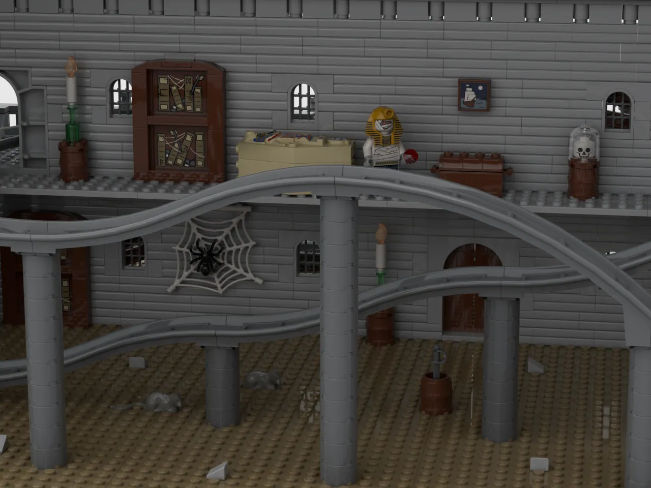 Haunted House Roller Coaster | LEGO® Ideas