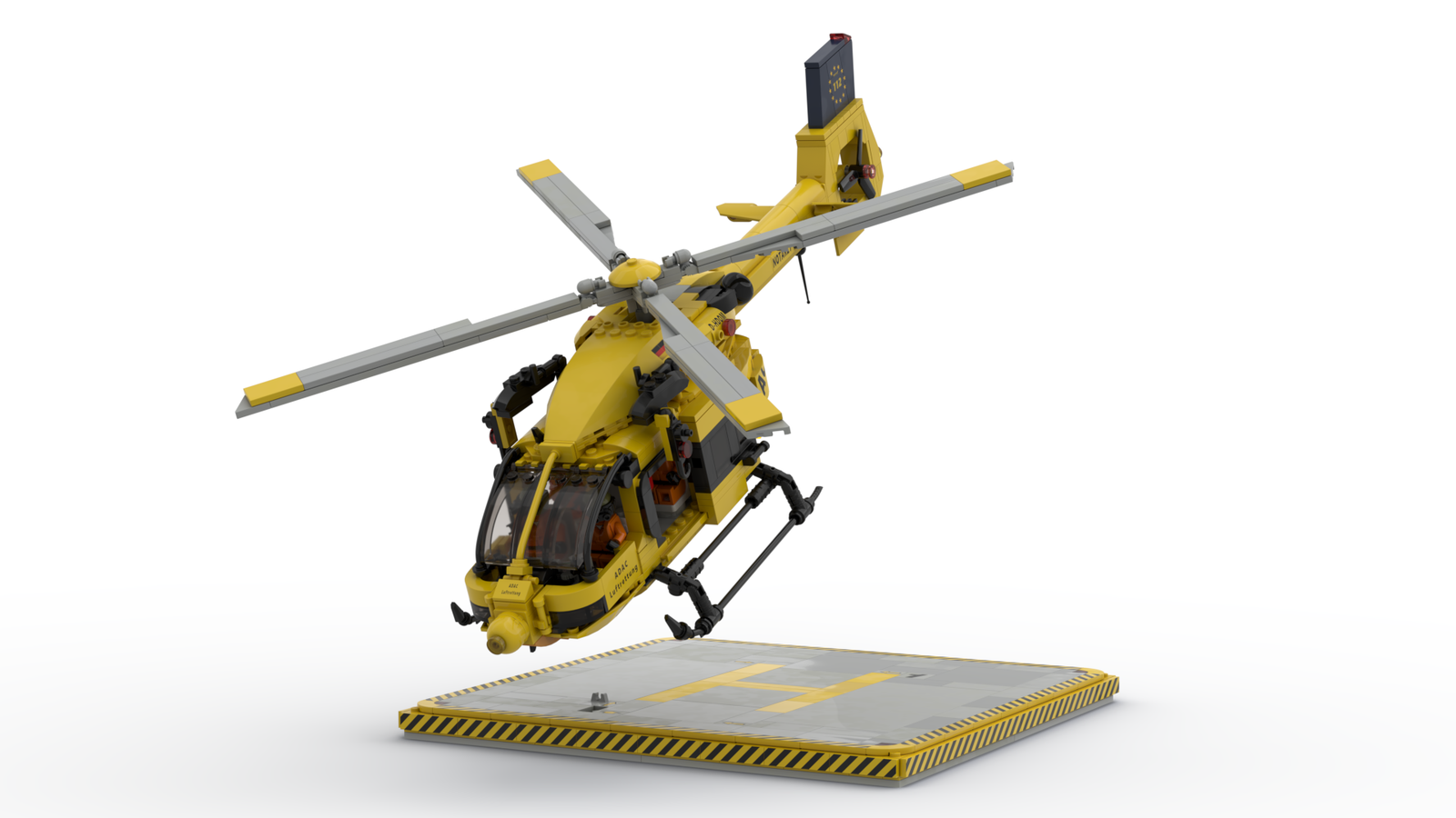 LEGO IDEAS - Airbus EC-145 T2 ADAC Edition.
