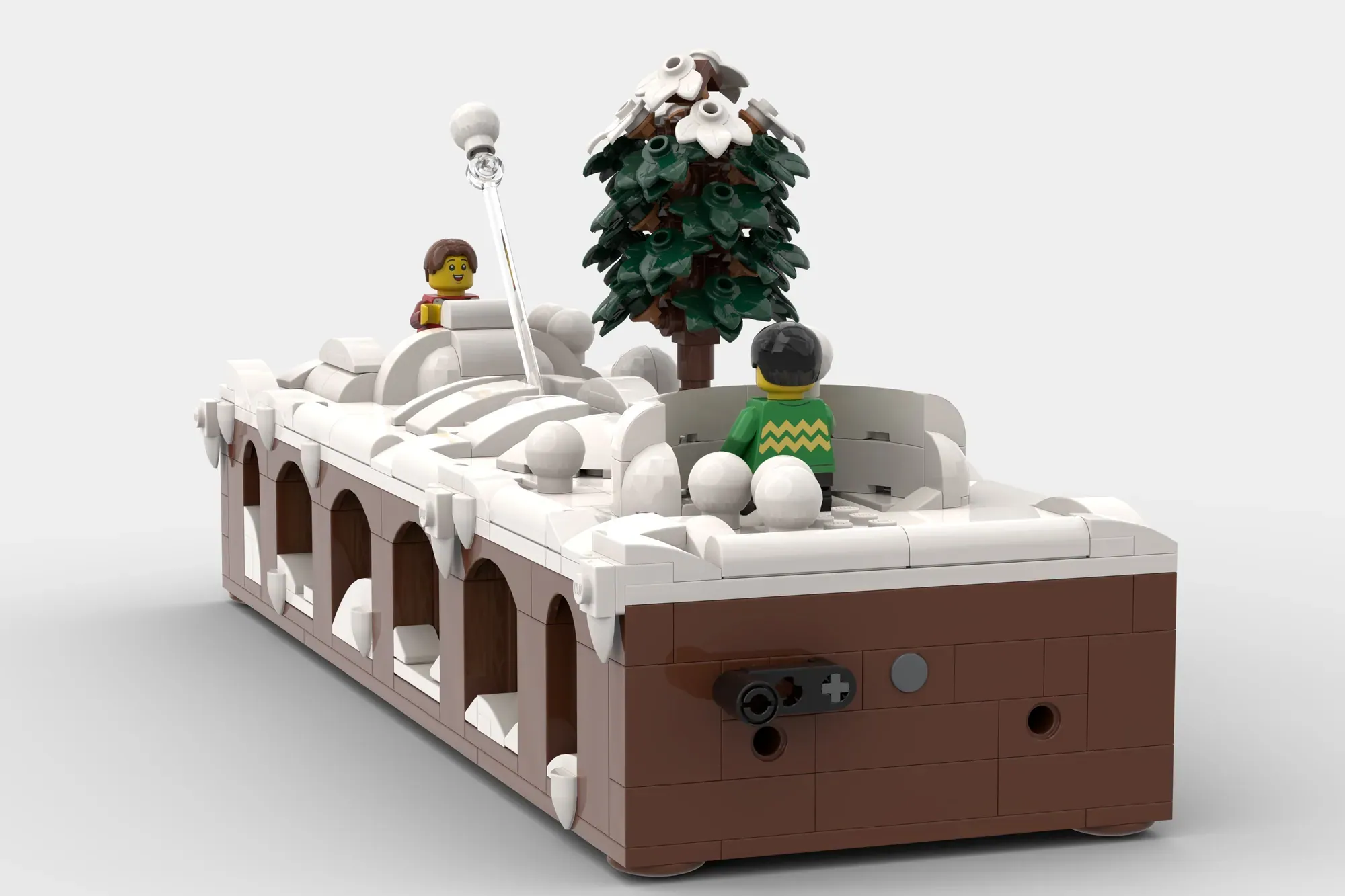 Snowball Battle : The Automaton of Endless Winter | LEGO® Ideas