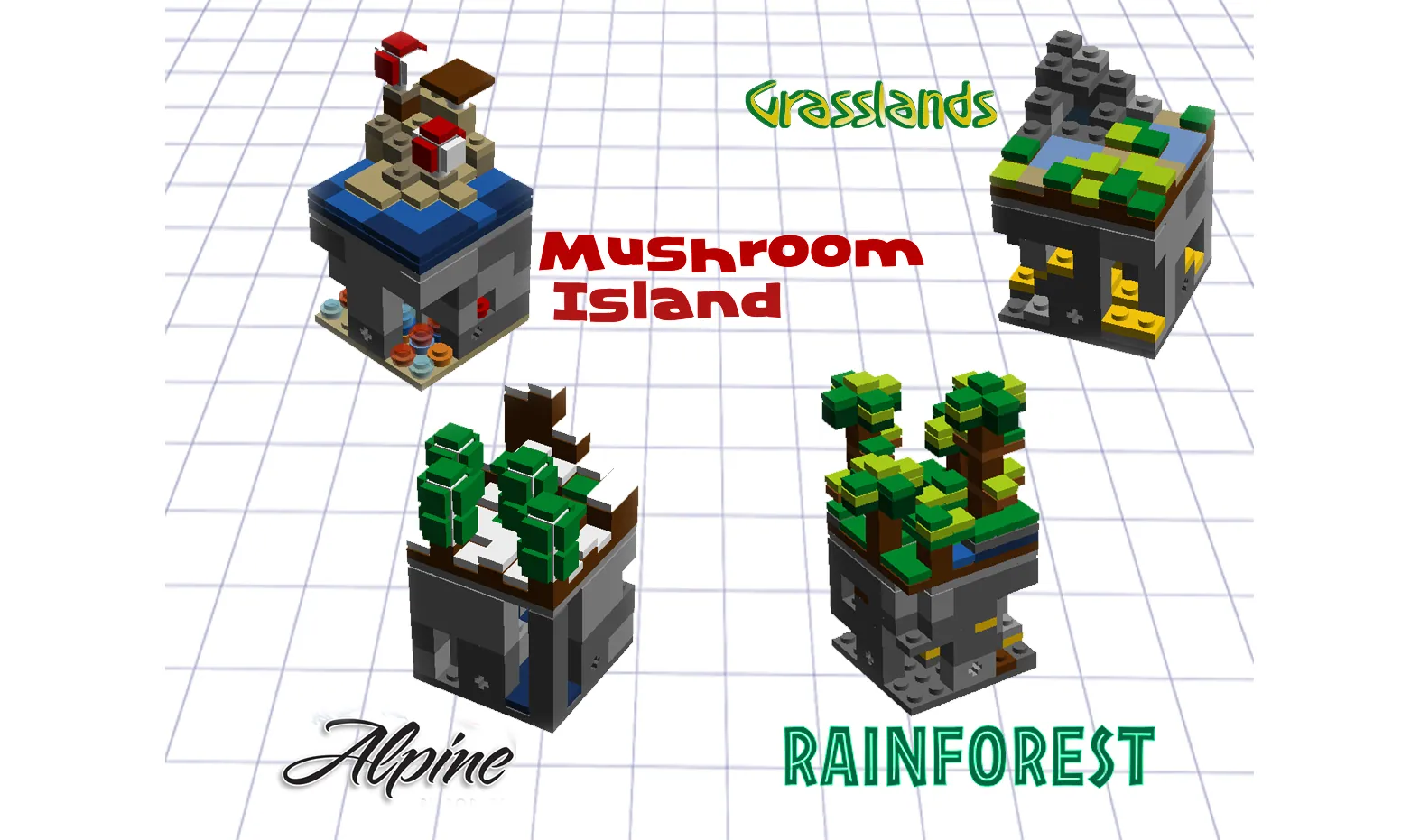 Minecraft Expansion Biomes | LEGO® Ideas
