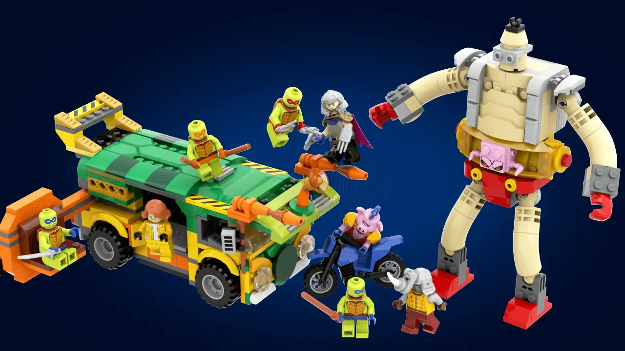 Lego Teenage Mutant Turtles 4 LEGO Fortnite Get New Ninja Turtles