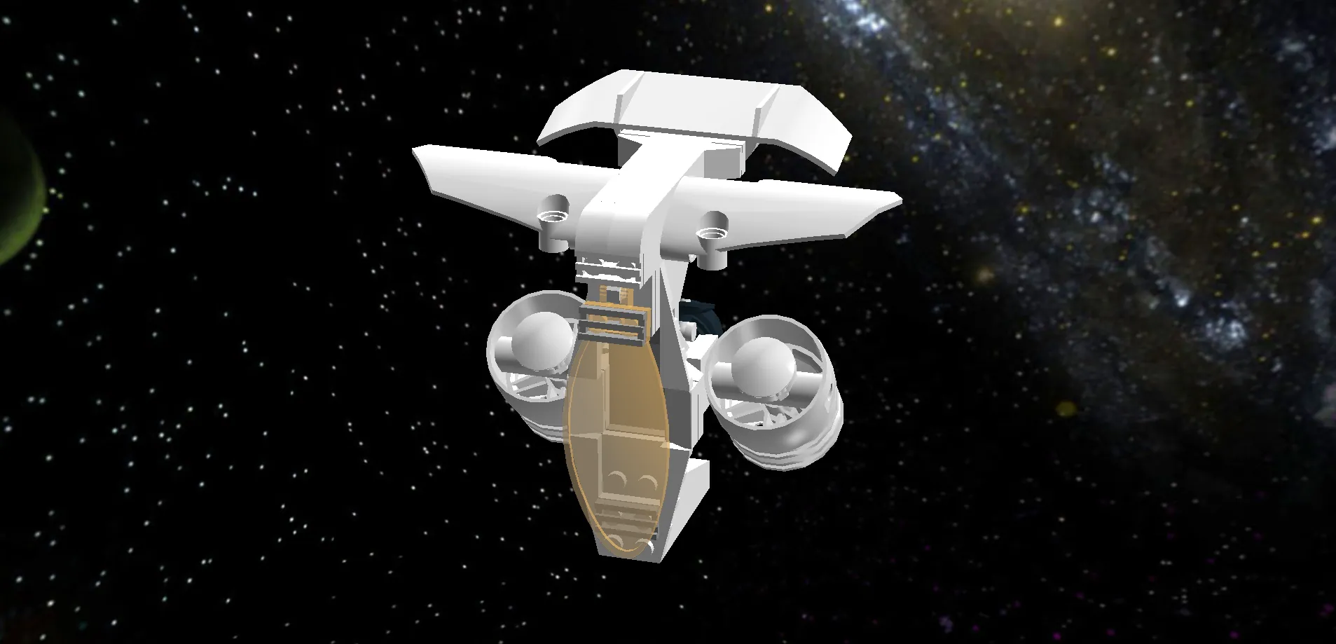 Classic Space Friendly - Vertical Reconnaissance Plane | LEGO® Ideas