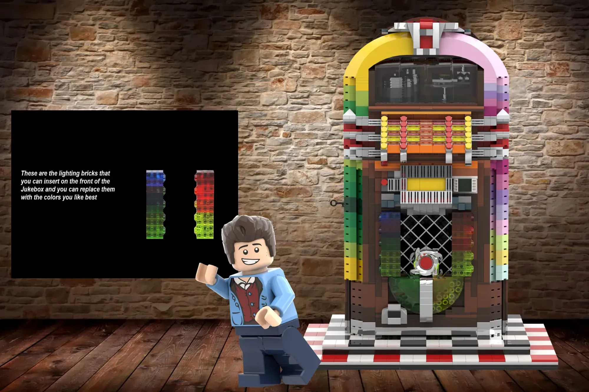Jukebox With Bluetooth Speaker | LEGO® Ideas