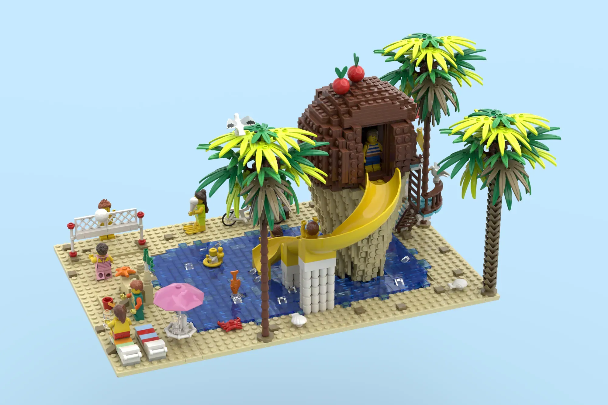 Ice Cream Beach | LEGO® Ideas