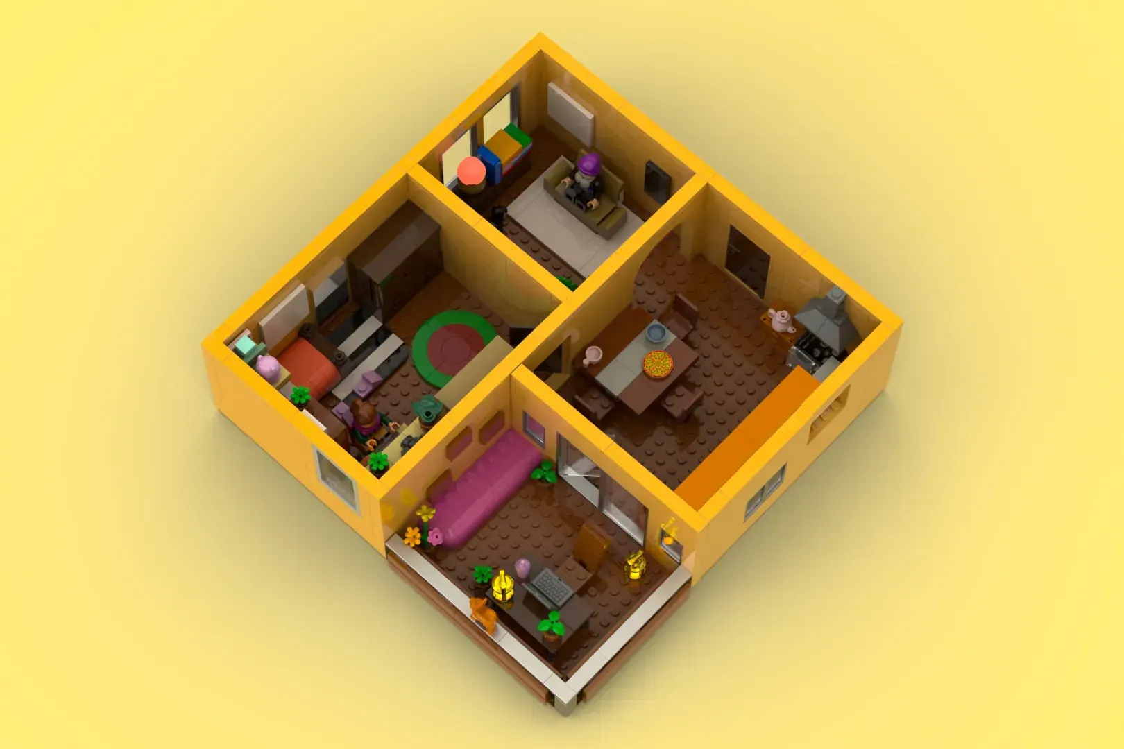 The Cozy Nook: Lofi Girl Apartment | LEGO® Ideas