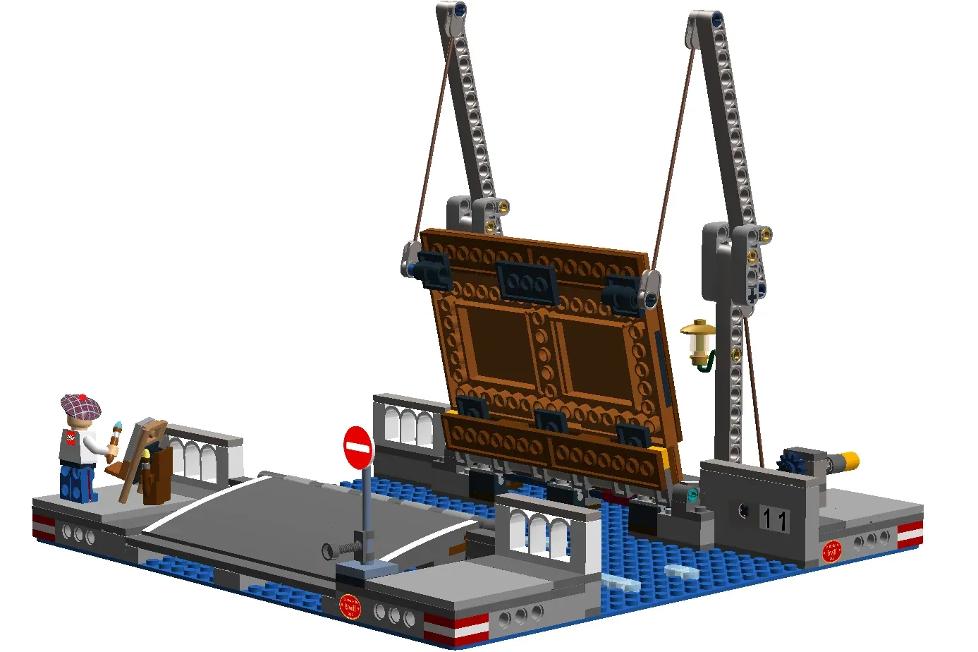 Fully Functional Drawbridge | LEGO® Ideas