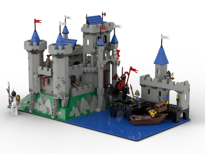 Royal Knight Harbor Outpost | LEGO® Ideas