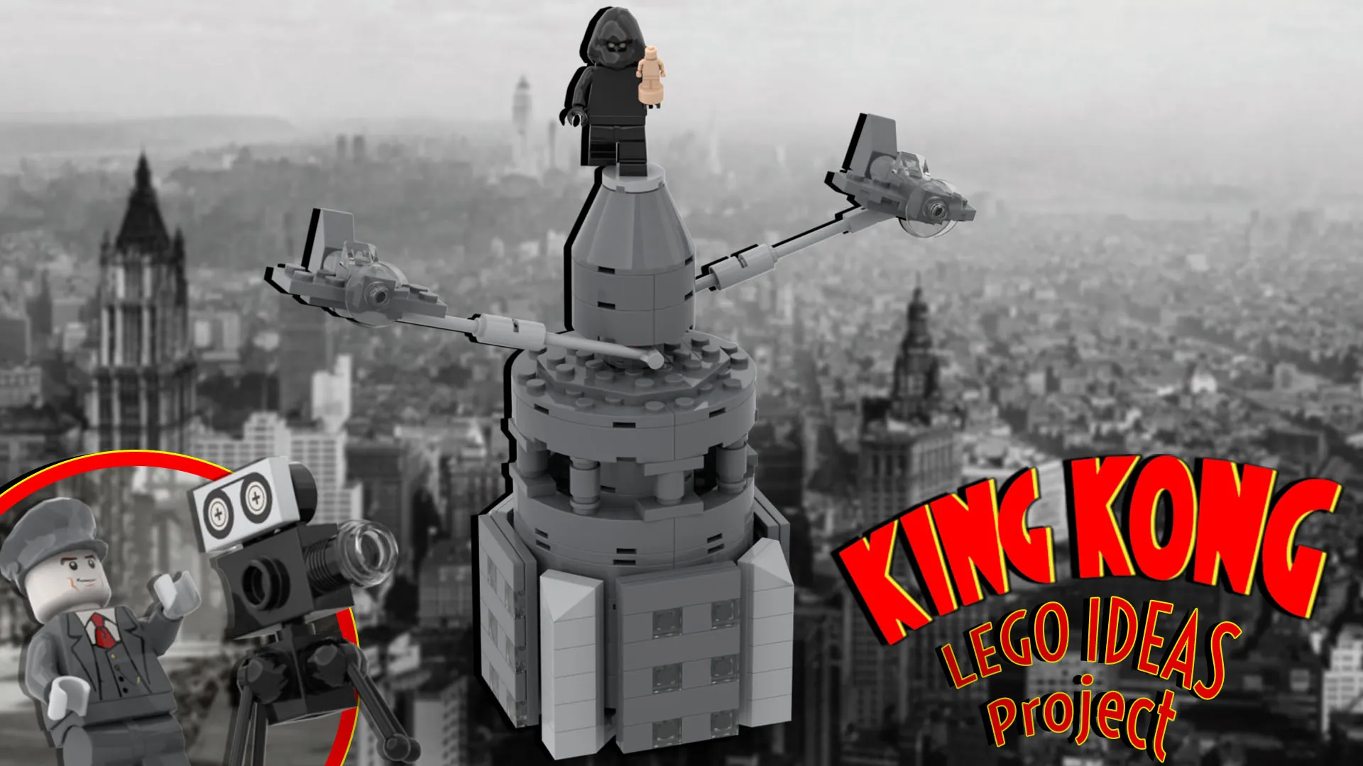 King Kong - Empire State Building | LEGO® Ideas