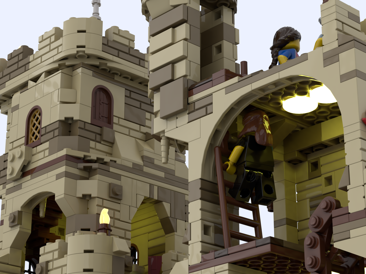 LEGO IDEAS - Sand Castle by the Sea