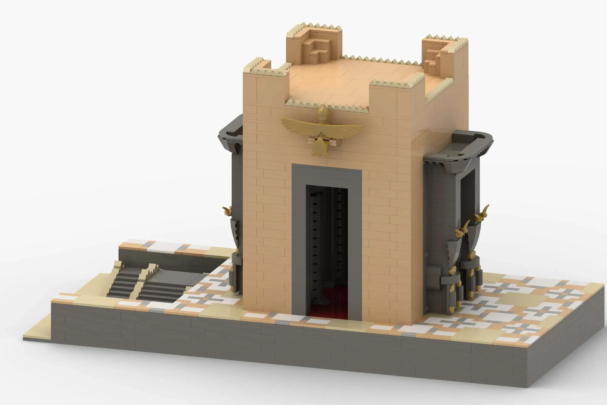 The Gate of All Nations (Gate of Xerxes I) — Persepolis, Achaemenid ...