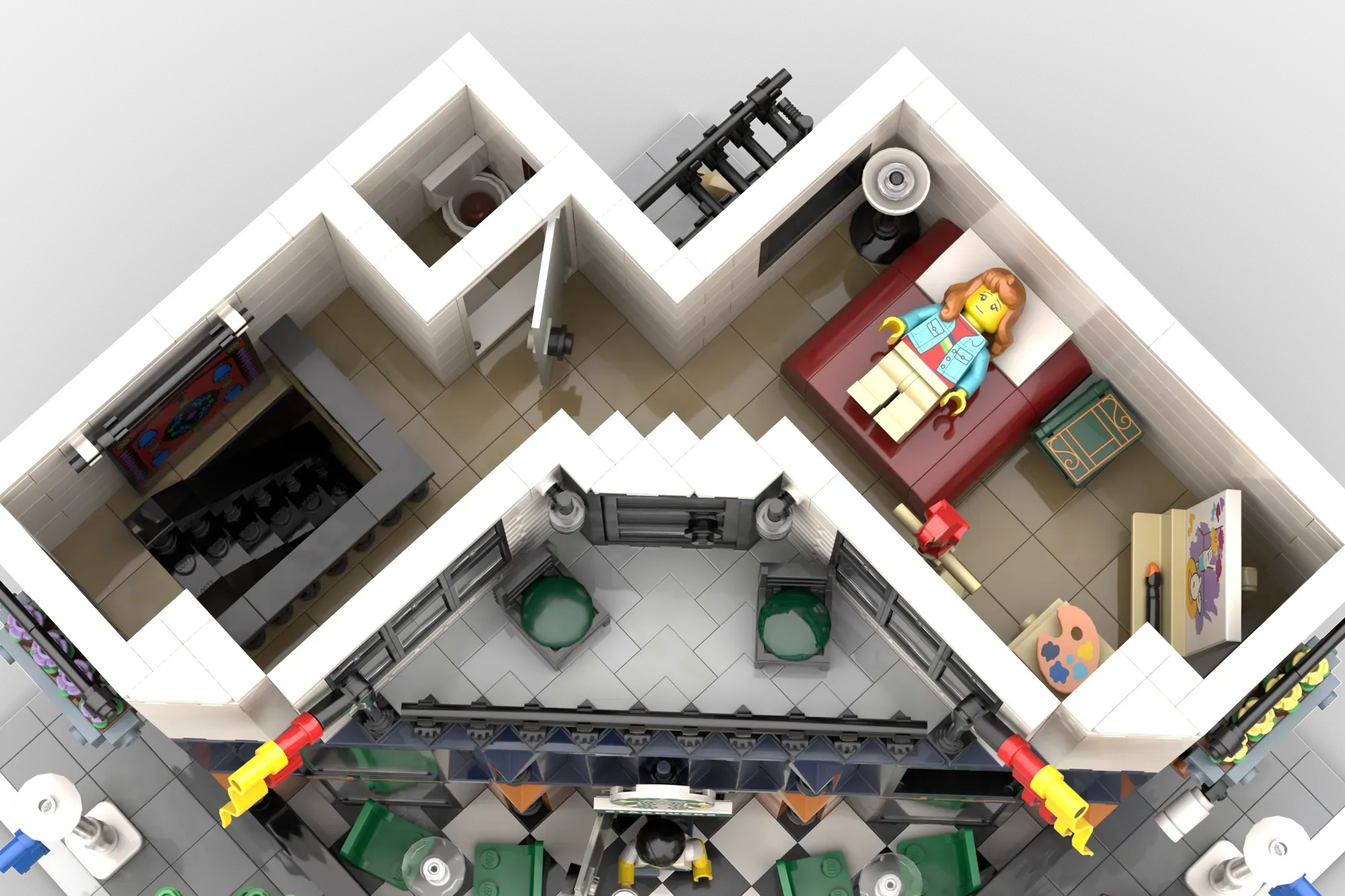 Modular Starbucks Coffee | LEGO® Ideas