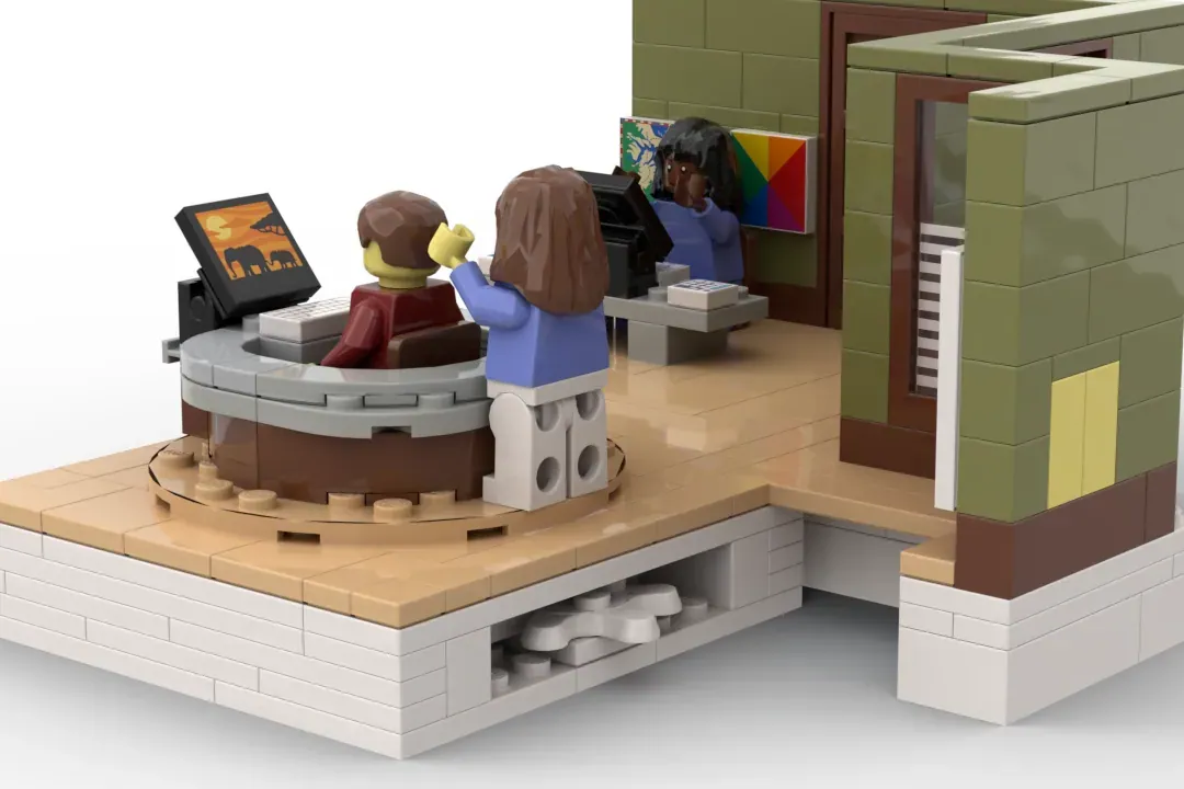 Parks and Recreation Rons Desk | LEGO® Ideas