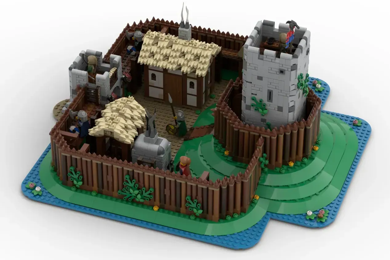 Motte and Bailey Castle | LEGO® Ideas