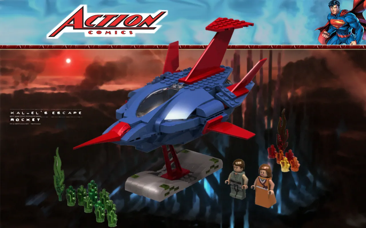 Superman/Kal-El's Escape Rocket | LEGO® Ideas