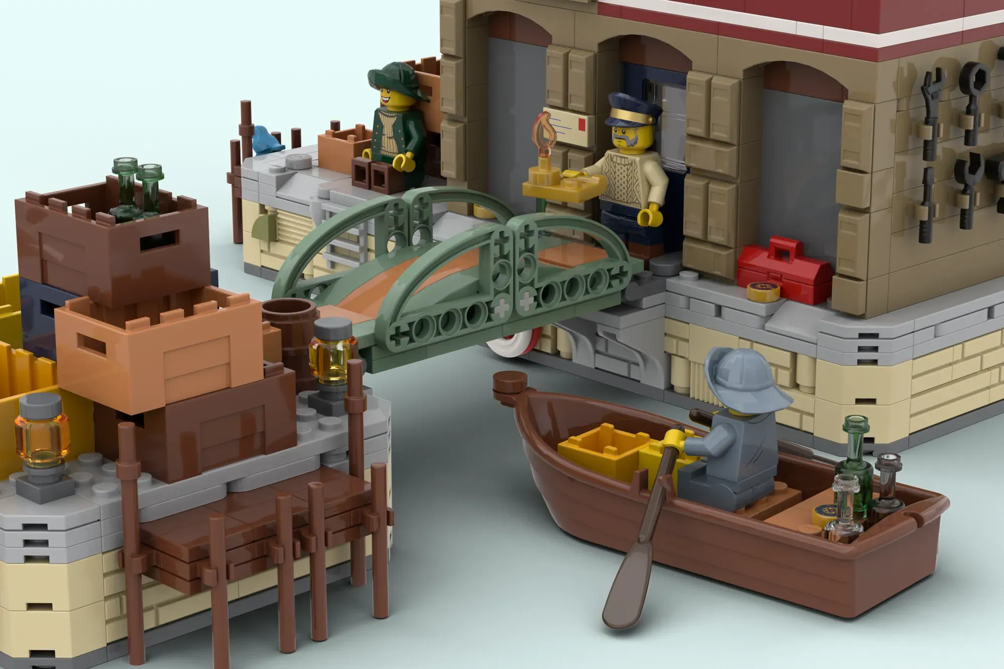 Docklands Warehouse | LEGO® Ideas