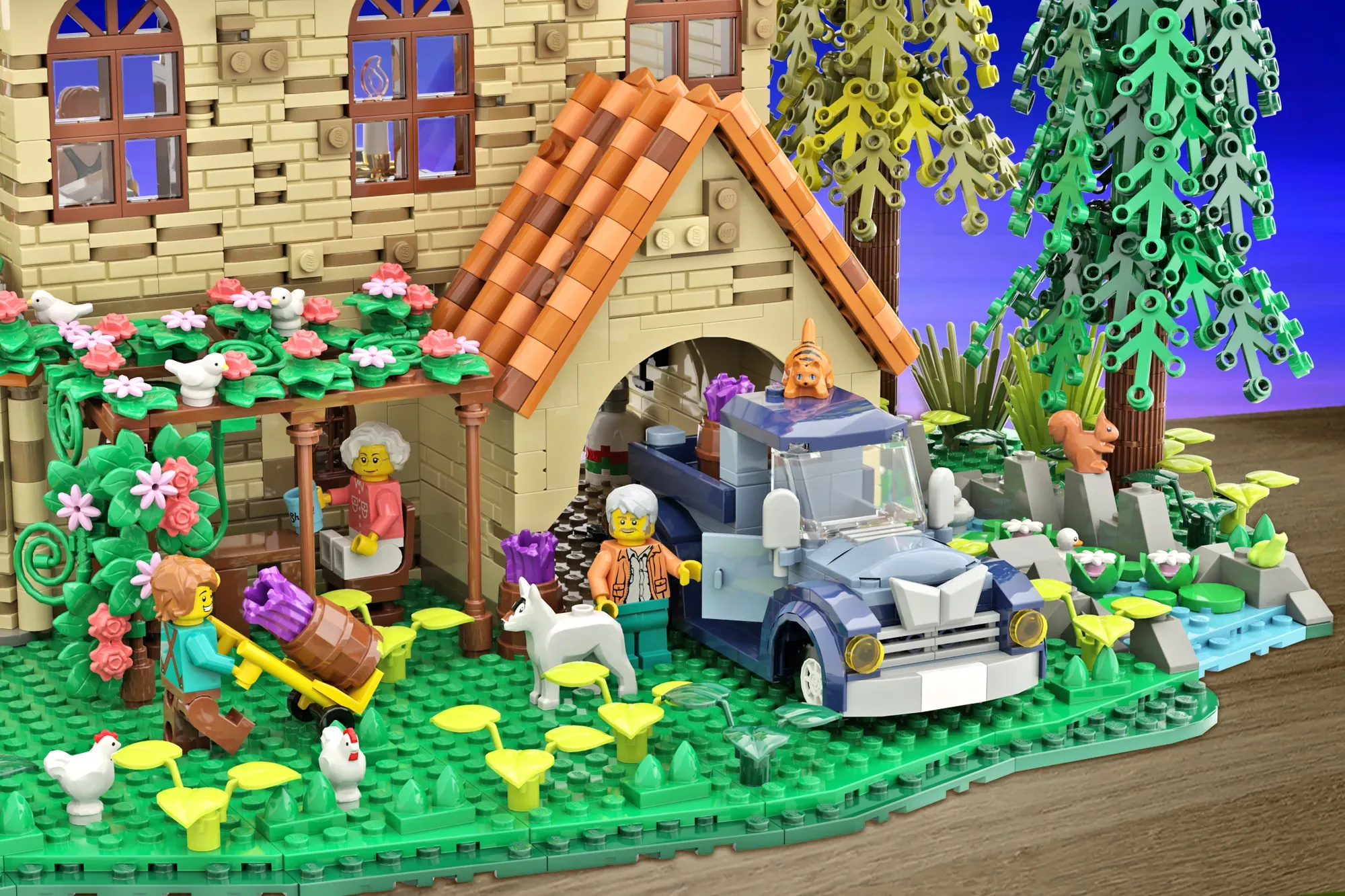 Lavender Fields Villa | LEGO® Ideas