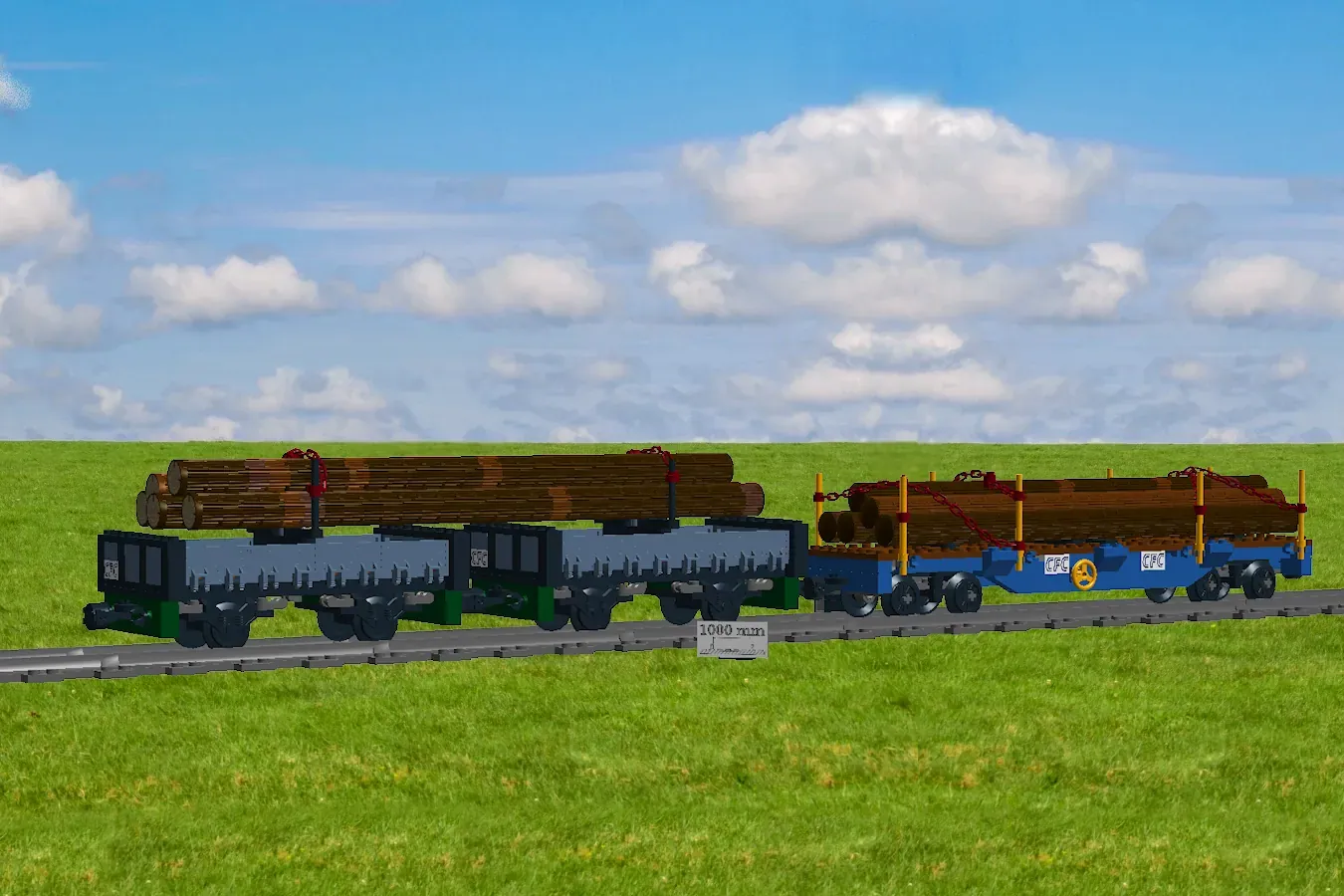 3 Freight Wagons From CFC, Corsica | LEGO® Ideas