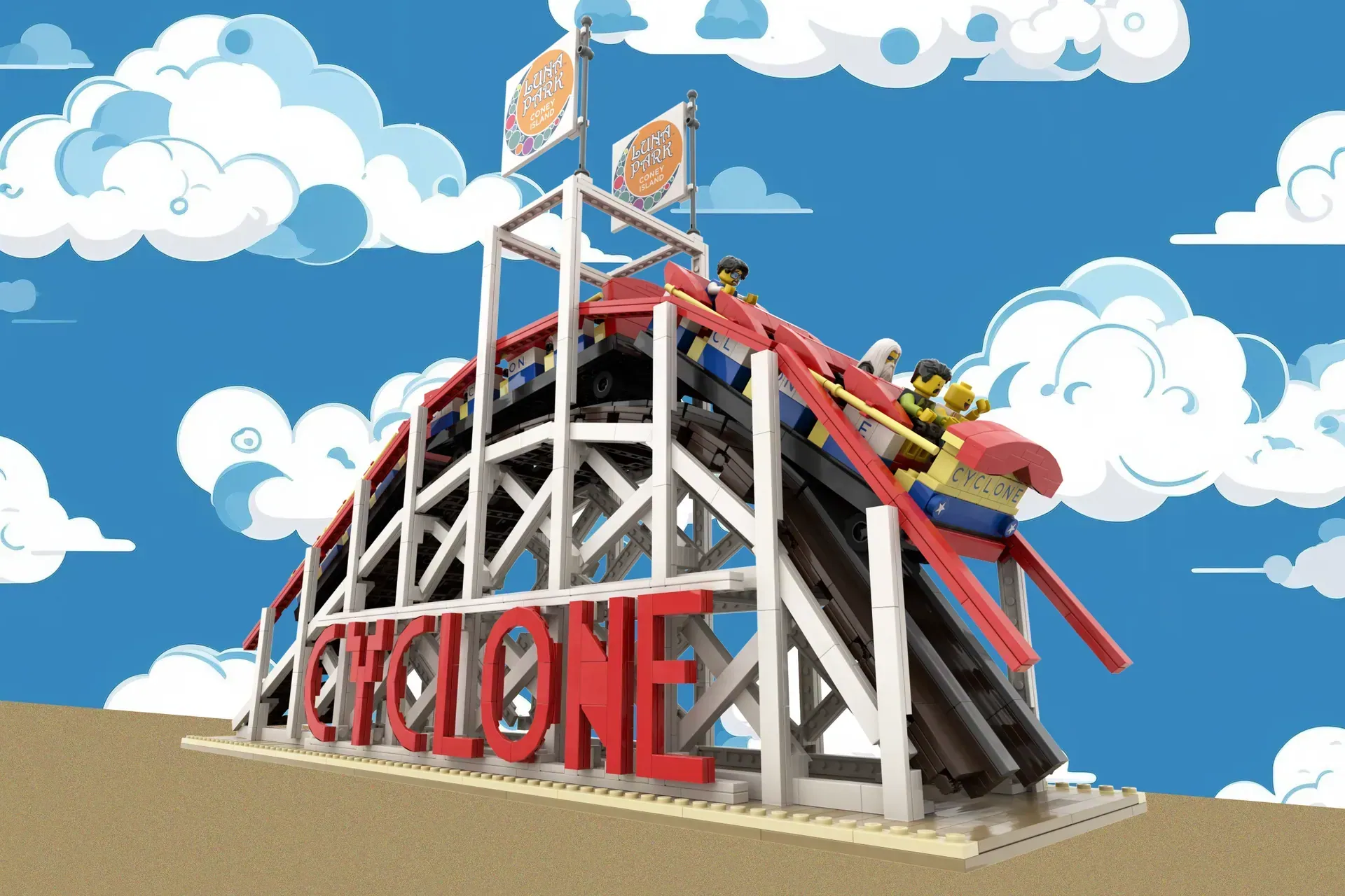 Coney Island Cyclone - 100th Anniversary | LEGO® Ideas