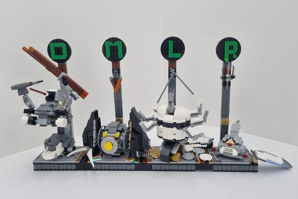 Fighting Robots Lego Ideas Fist Fight Mech Battle Wip Lego MOC, #lego