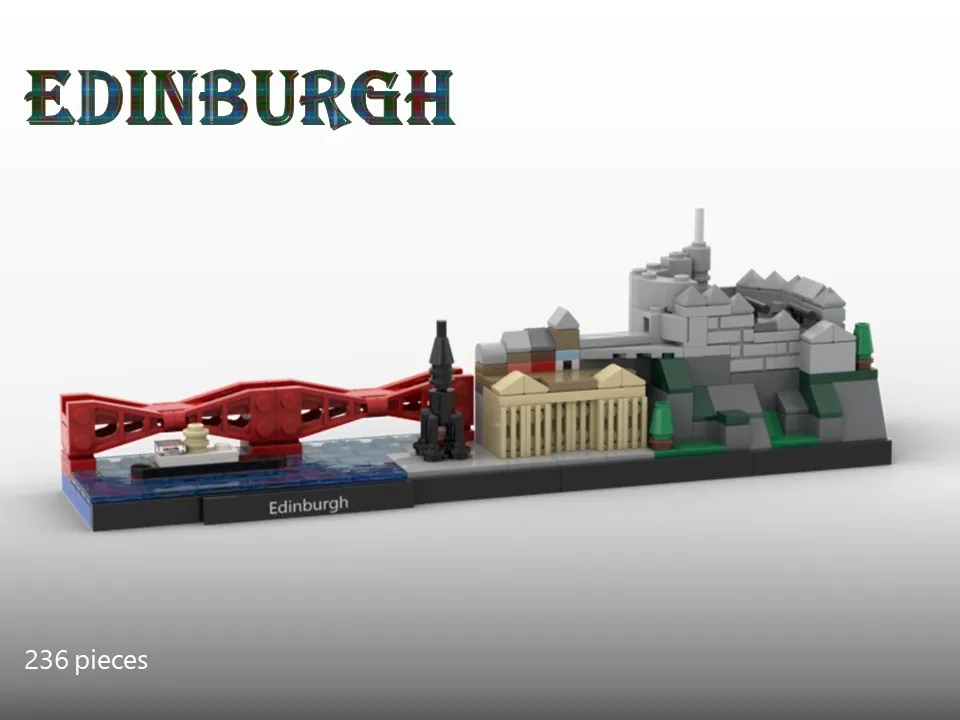 Edinburgh - Architecture Skyline | LEGO® Ideas