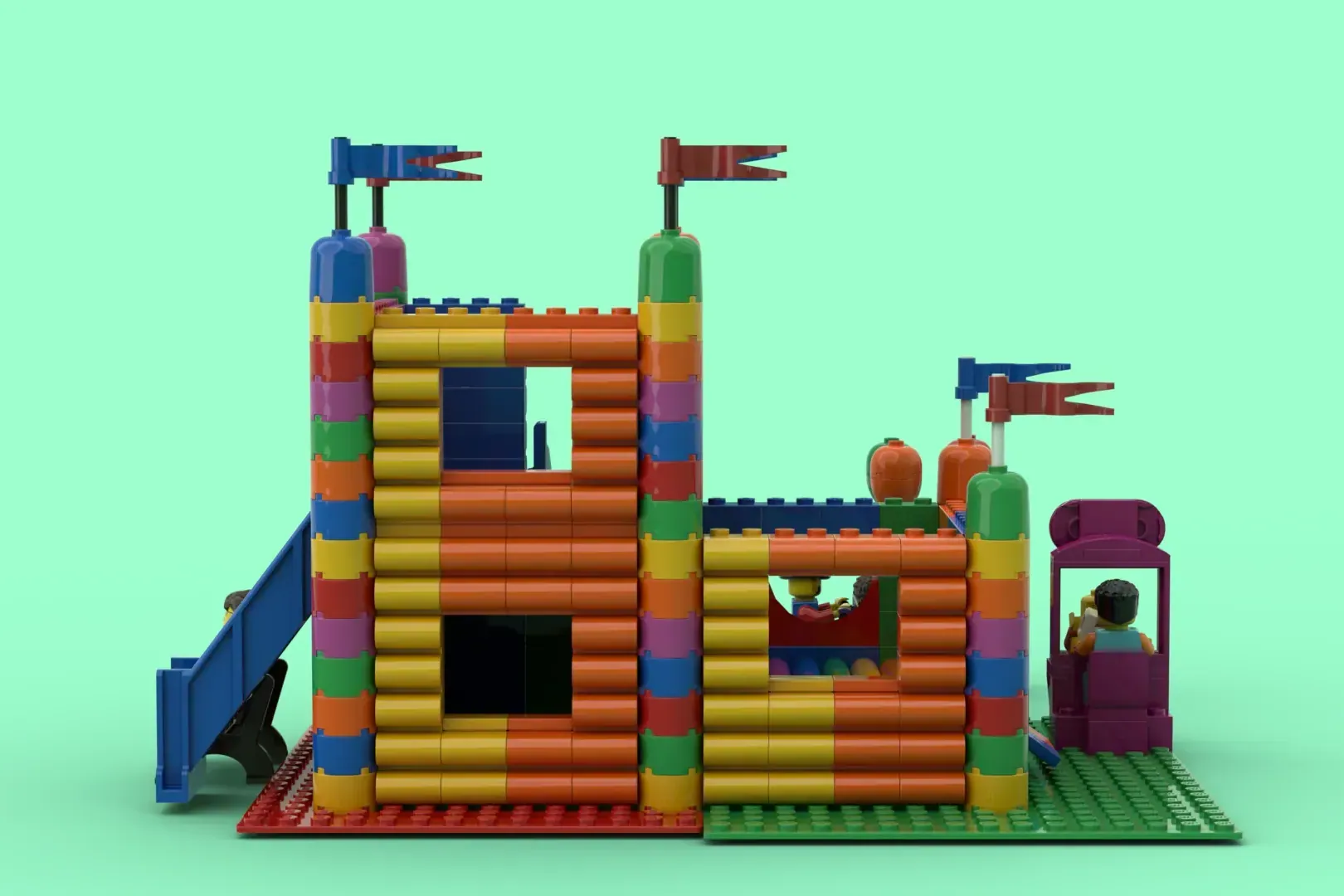 Bouncy House | LEGO® Ideas