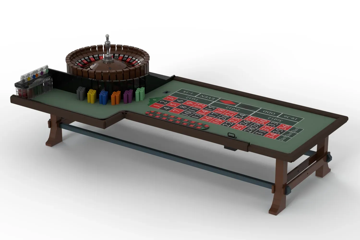 Casino -- European Roulette Table | LEGO® Ideas