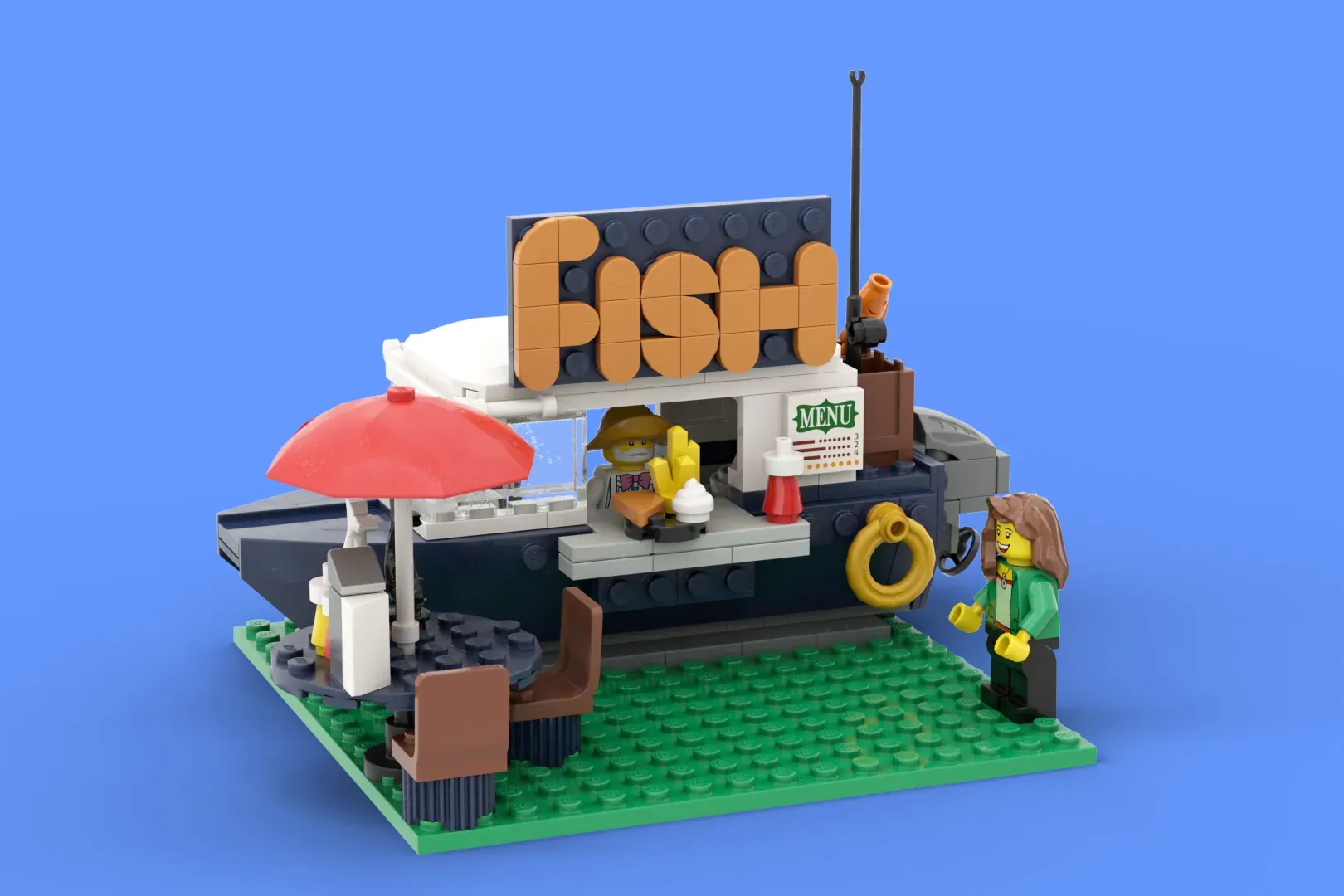 Fish and Chips Stand | LEGO® Ideas