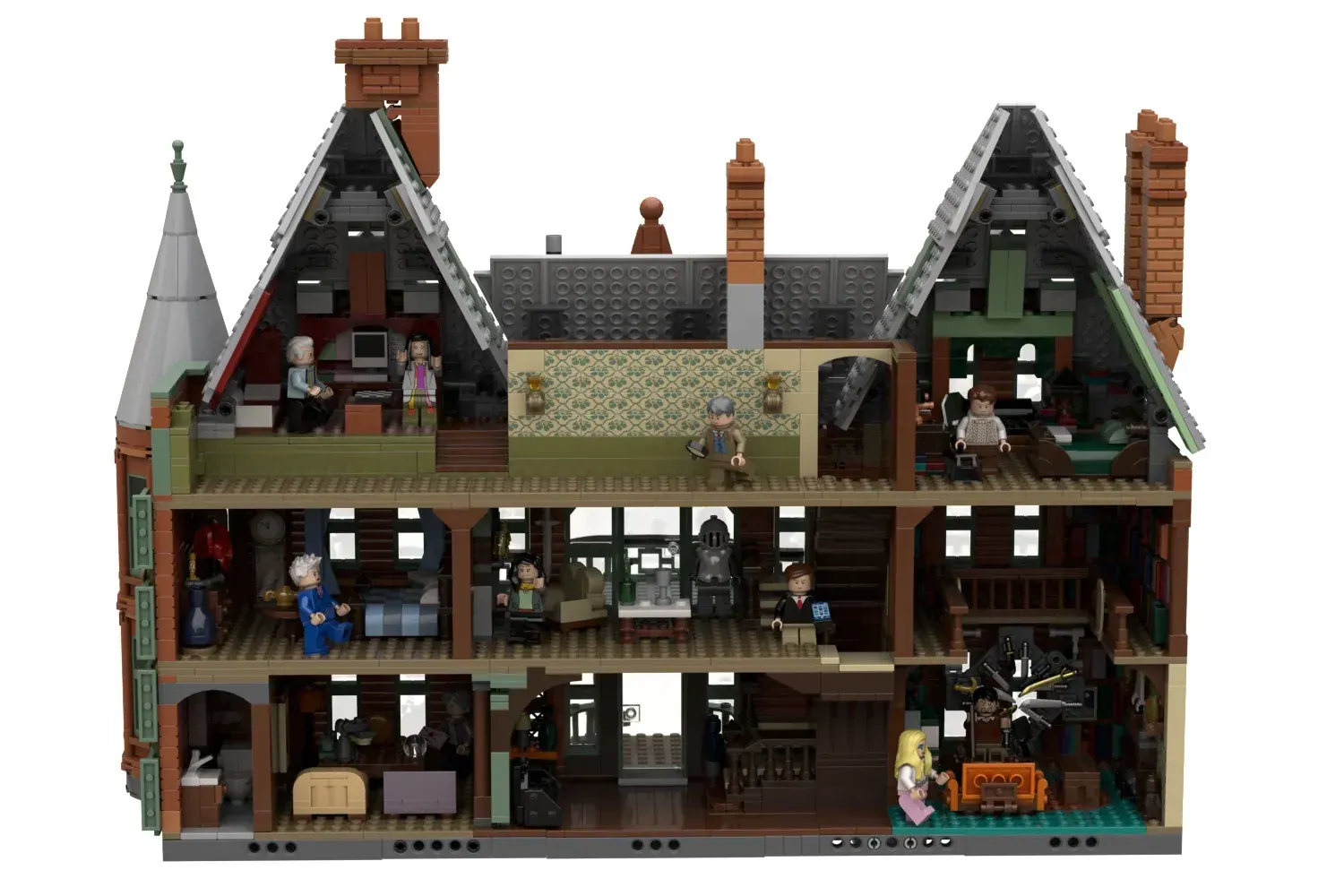 The Thrombey House From Knives Out | LEGO® Ideas