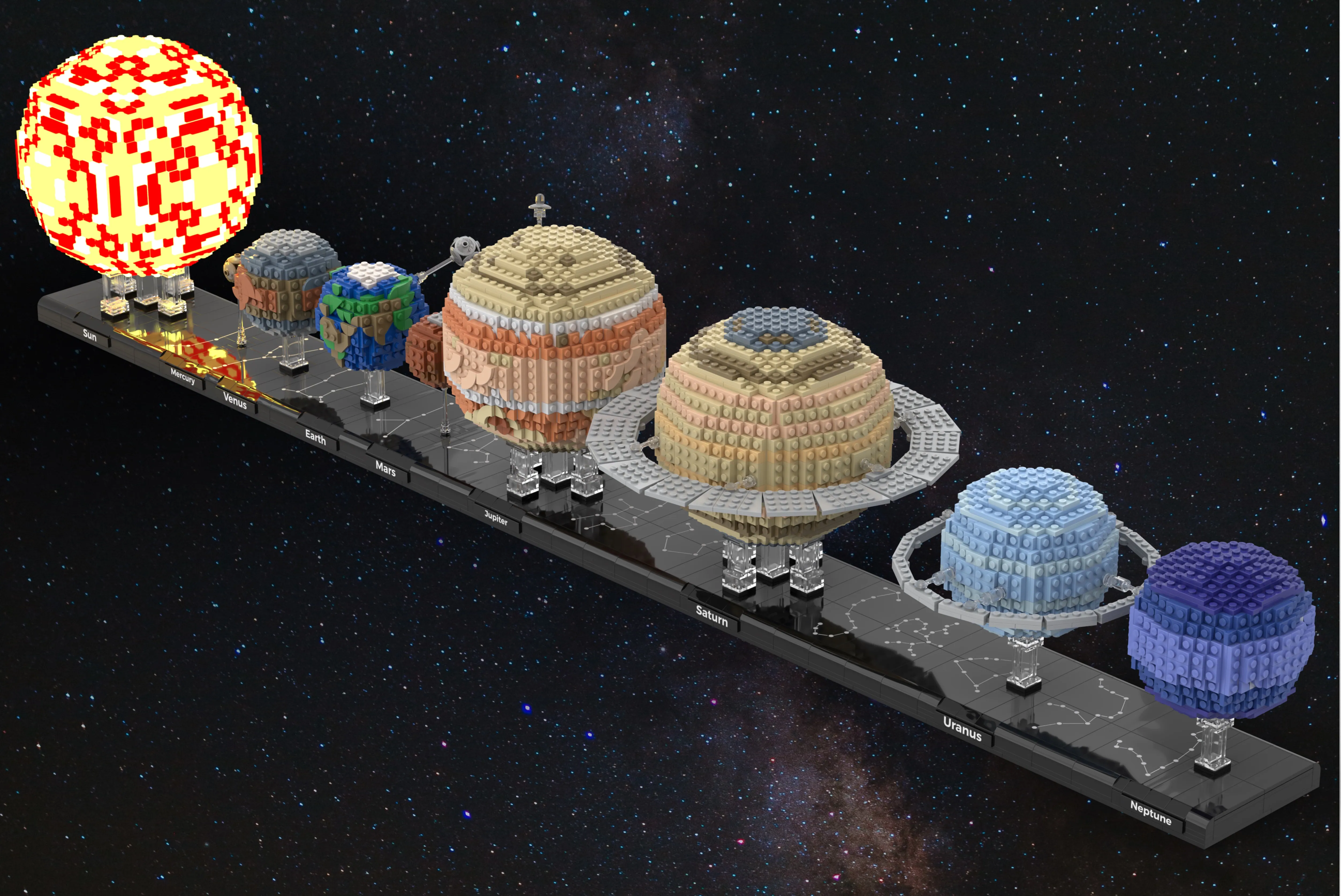 The Solar System and Zodiac Constellations | LEGO® Ideas